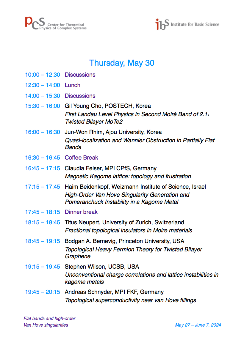 PCS FB-VHS24_Program